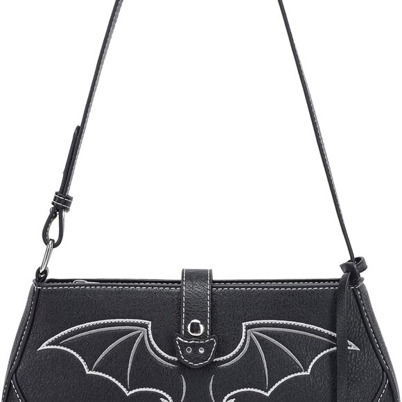 Bags | Bat Goth Mini Purse For Women Y2k With Star Cham | Poshmark